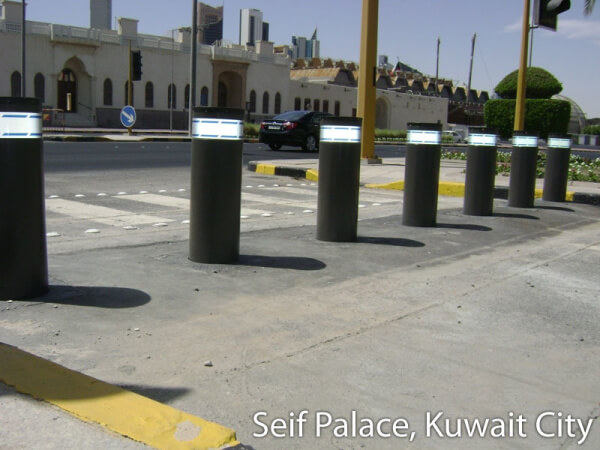 Automatic Rising Bollards/Security Posts Middle East & Africa - TSA